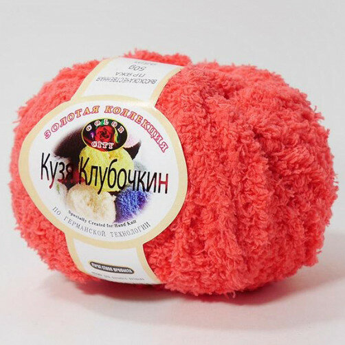 Пряжа Color City кузя клубочкин 17 коралл (10 мотков)