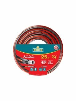 Шланг RACO Premium 5-ти слойный, 3/4" (19 мм), 25 м