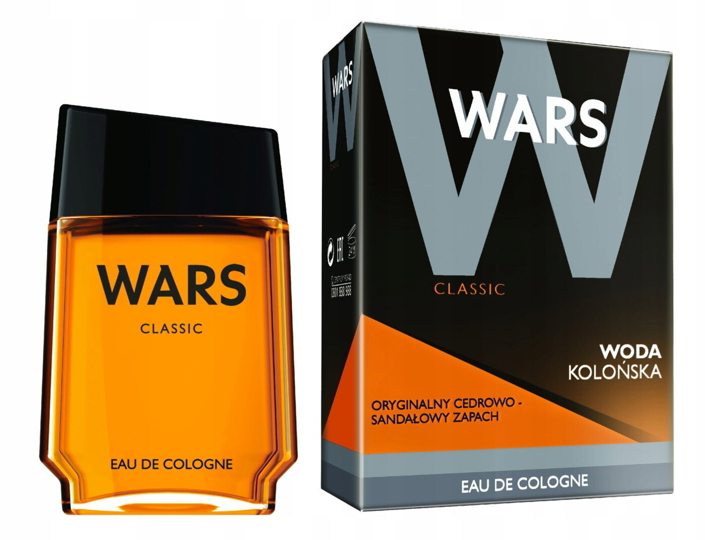Одеколон WARS CLASSIC ENERGIZING бодрящий