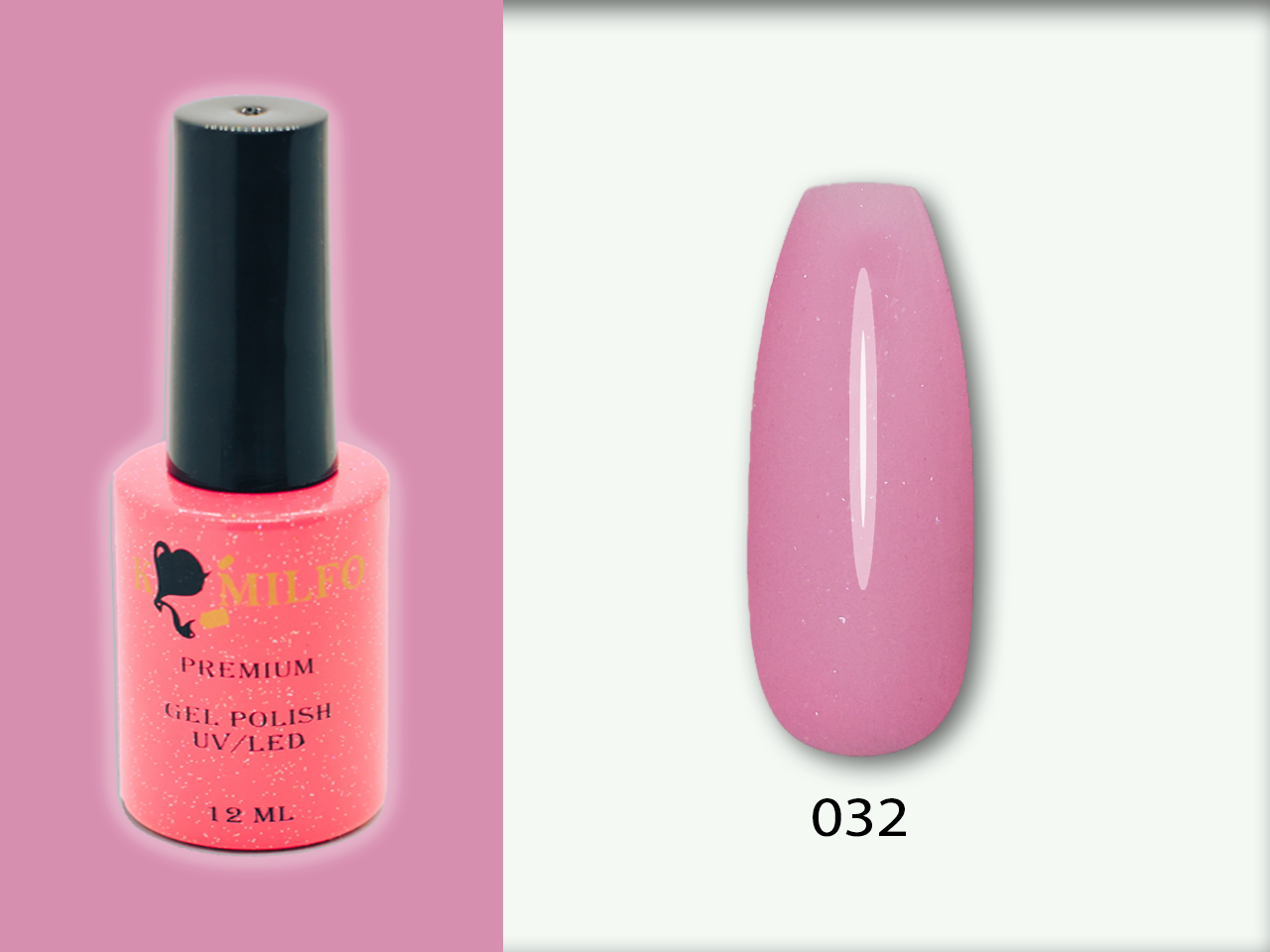 032 KOMILFO гель лак 12 мл.