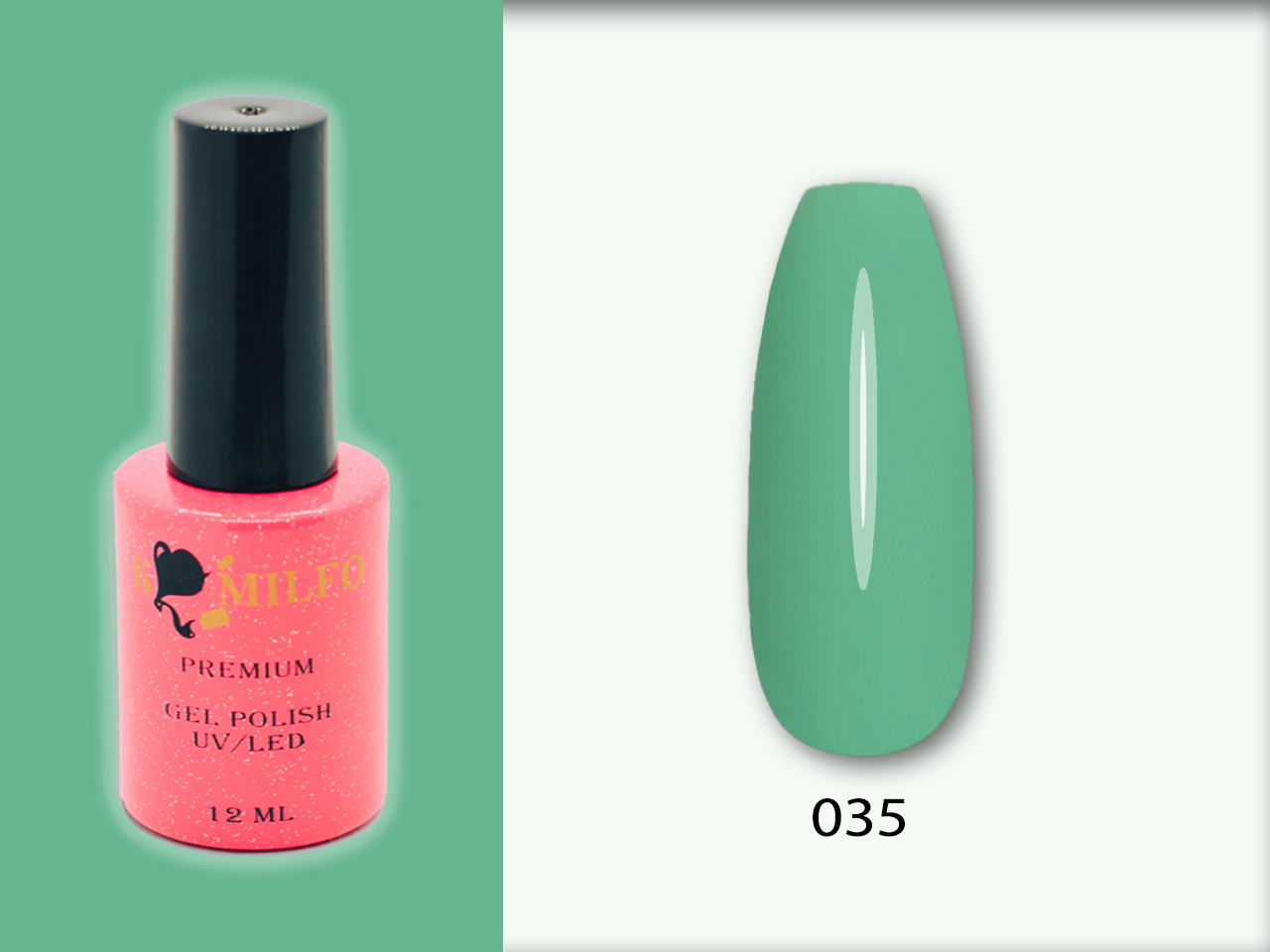 035 KOMILFO гель лак 12 мл.