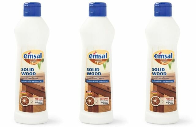 Emsal Очиститель-полироль Для дерева, антистатическая формула, 250 мл, 3 шт