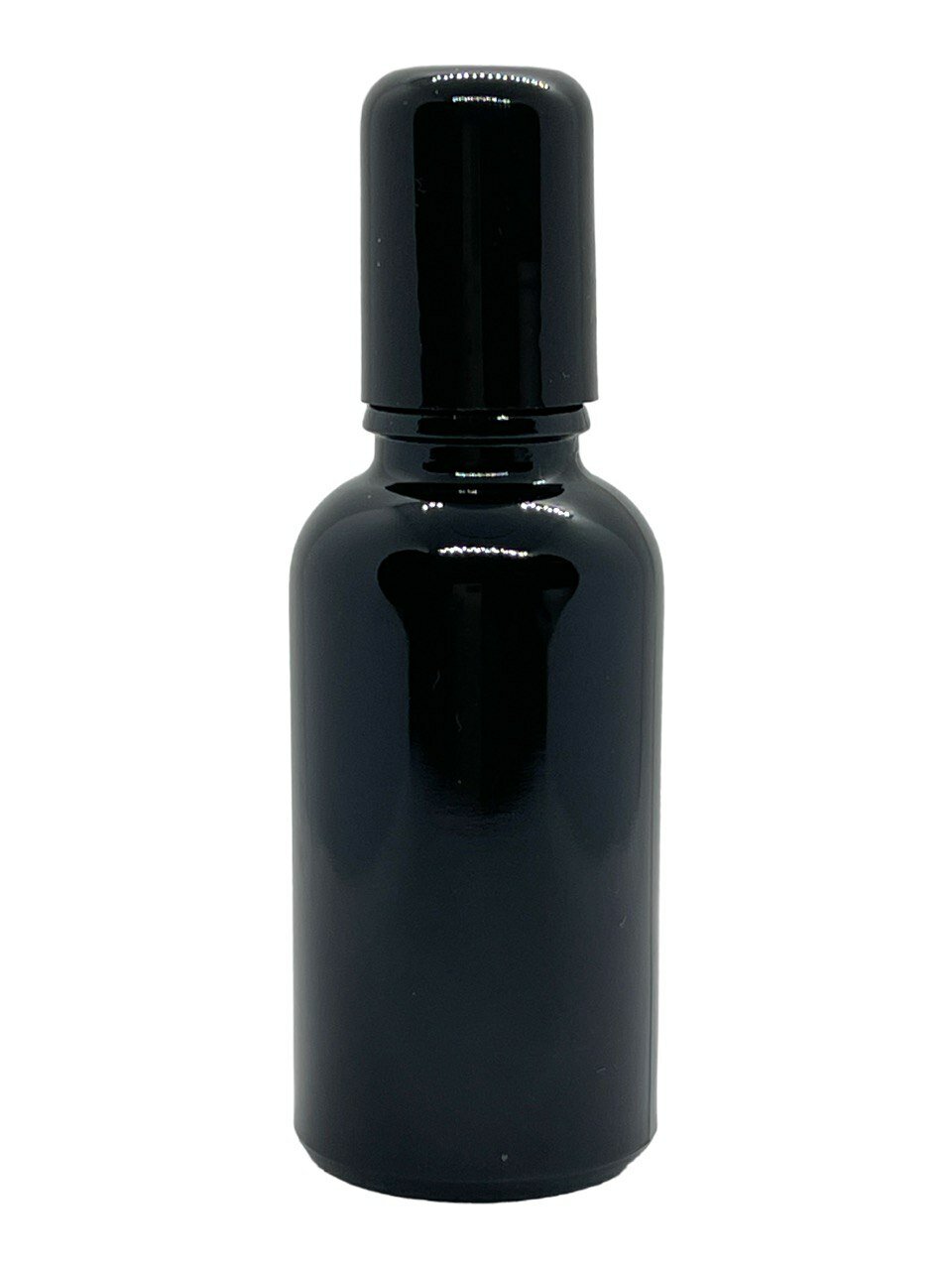 Набор роллеров для эфирных масел, флакон 30 мл, 6 штук, черное стекло