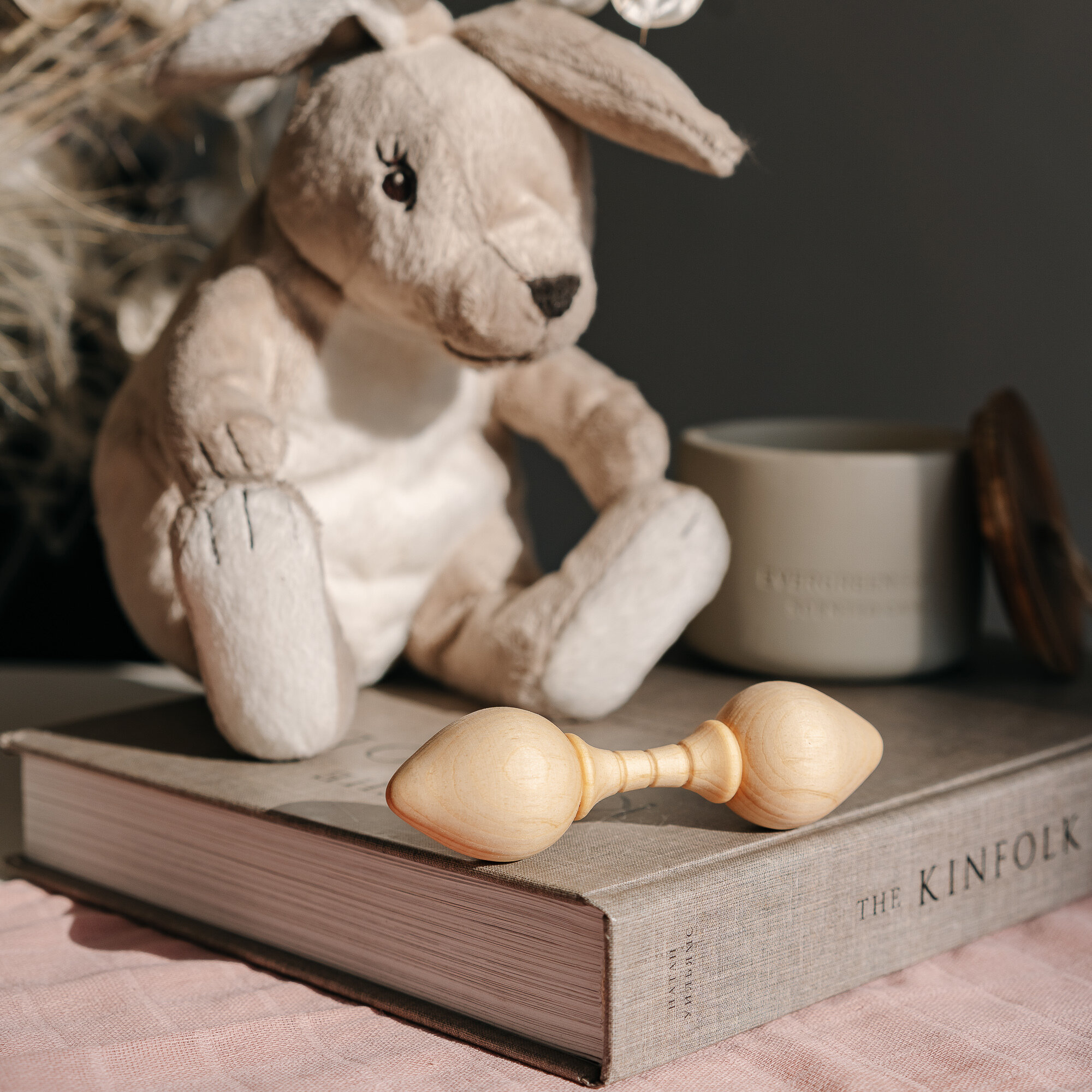 Грызунок-прорезыватель из натурального Сибирского Кедра WT13