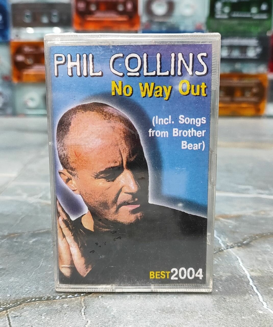 Phil Collins No Way Out, Best 2004, аудиокассета, кассета (МС), 2004