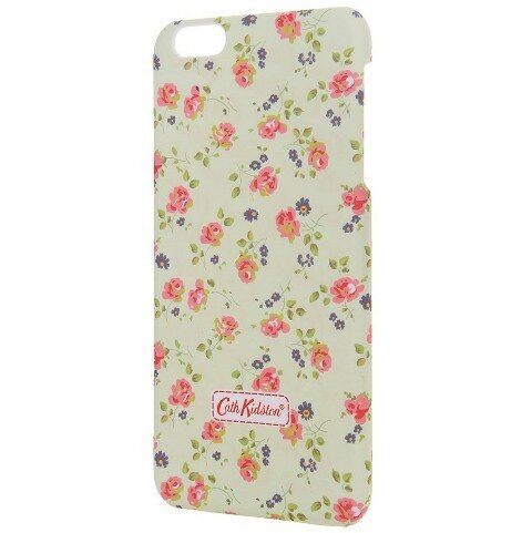 Чехол - накладка для iPhone 6 Plus/6s Plus CATH KIDSTON HARD PLASTIC LACQUERED SHELL цветы, желтый