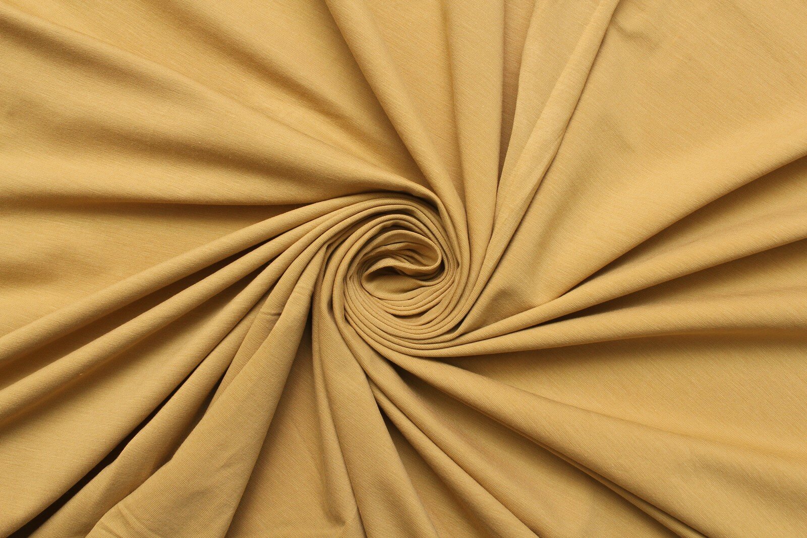 Ткань Трикотаж стрейч желтовато-оливковый, ш144см, 0,5 м