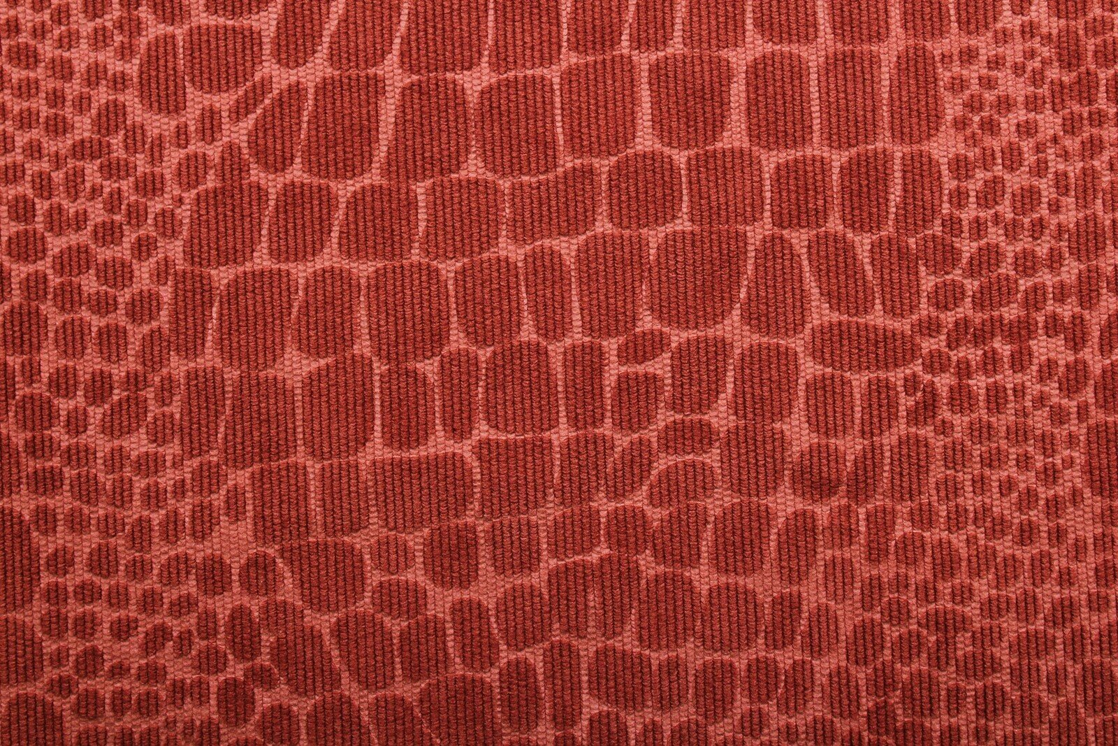 Ткань Вельвет с термопечатью терракотовый под рептилию, ш148см, 0,5 м