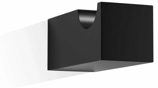 Крючок Decor Walther Corner 0562260 для ванны, черный матовый