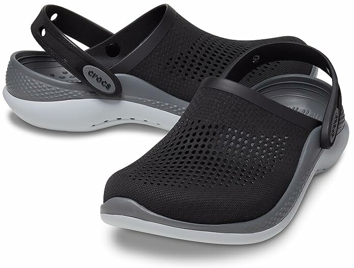 CROCS Сабо Блэк/Слэйт Грэй 206708-0DD (37.5 (M5/W7), 0DD)