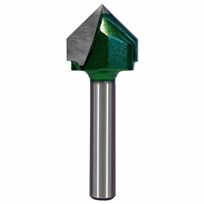 Фреза профильная для фасадов D22xH16xL59 V=90° GREENCUT BX11284
