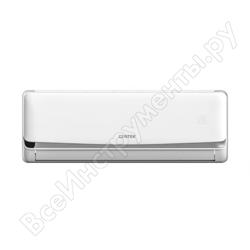Сплит-система Centek площадь 25 кв. м, уровень шума 23Дб, 2800/2900W скрытый LED дисплей, — фото 1