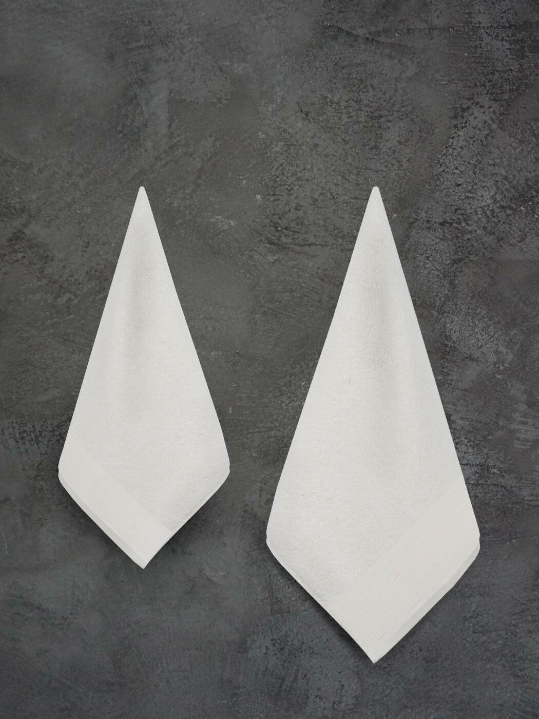 Полотенце Махровое для лица и рук Sofi De Marko Samuel, кремовое, 50х90