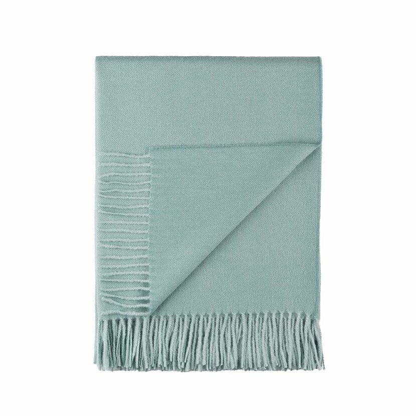100% Baby Alpaca Sea Glass Плед