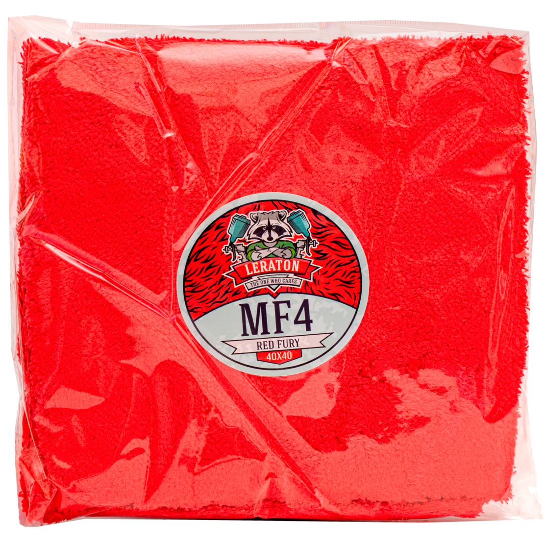 Полировальная микрофибра без краев LERATON RED FURY MF4 40x40 600 гр/м2