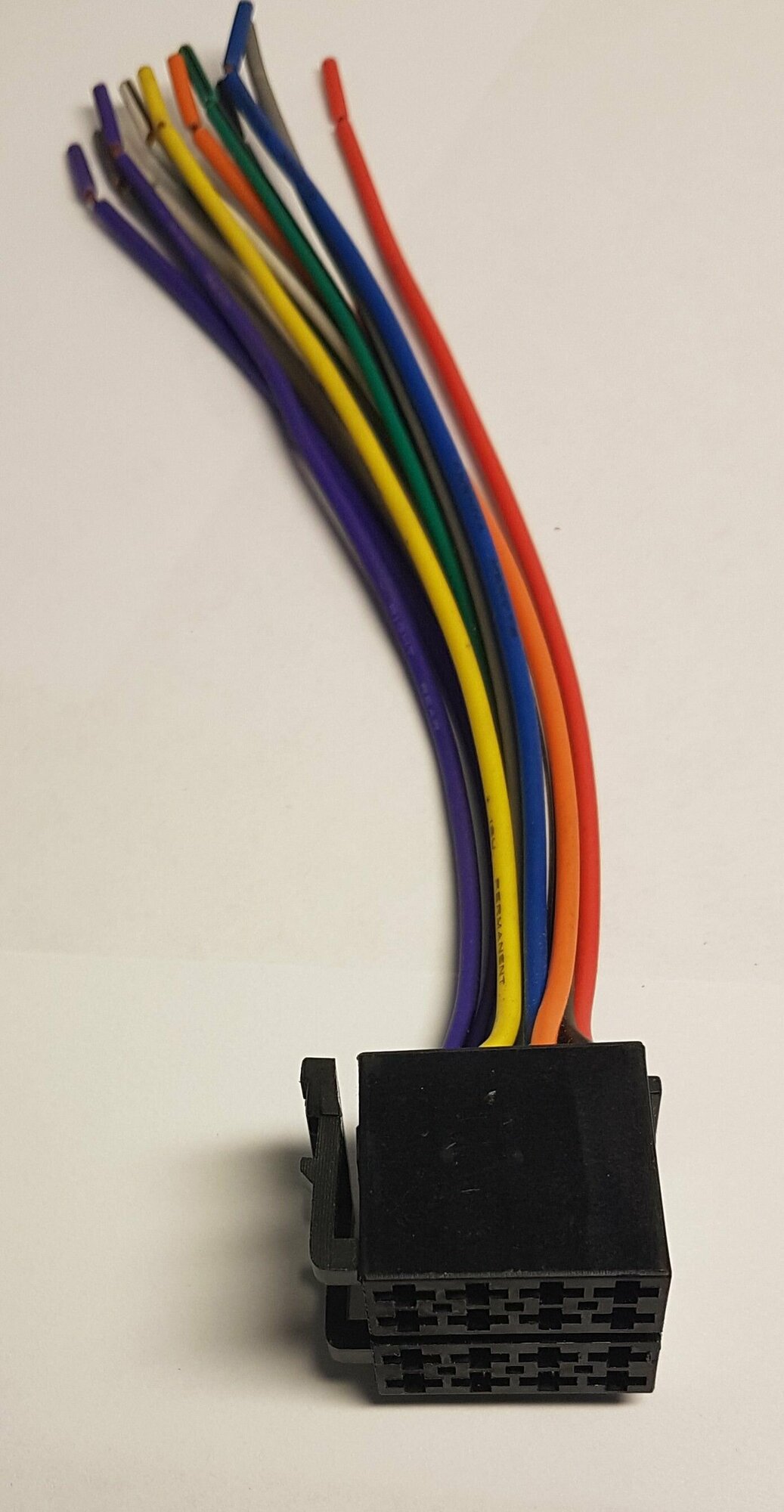 Разъемы для автомагнитол Евро ISO сдвоенное гнездо акустика+питание ALENCOM