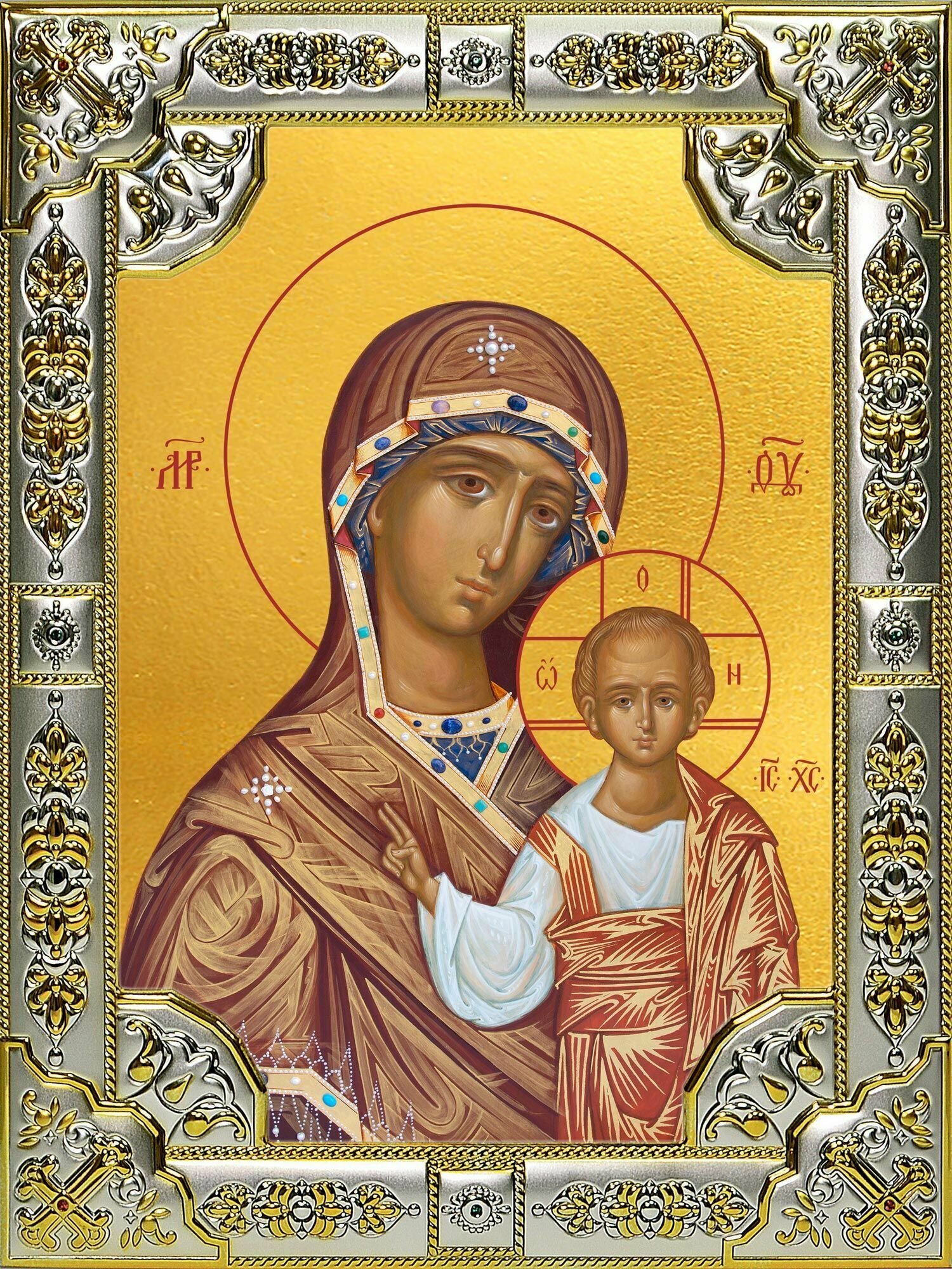 Икона Казанская икона Божией Матери