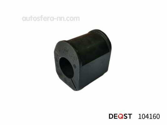 DEQST 104160 Втулка стабилизатора передняя RENAULT RENAULT: CLIO I 85-98, CLIO II, KANGOO 97-, MEGANE, MEGANE CLA