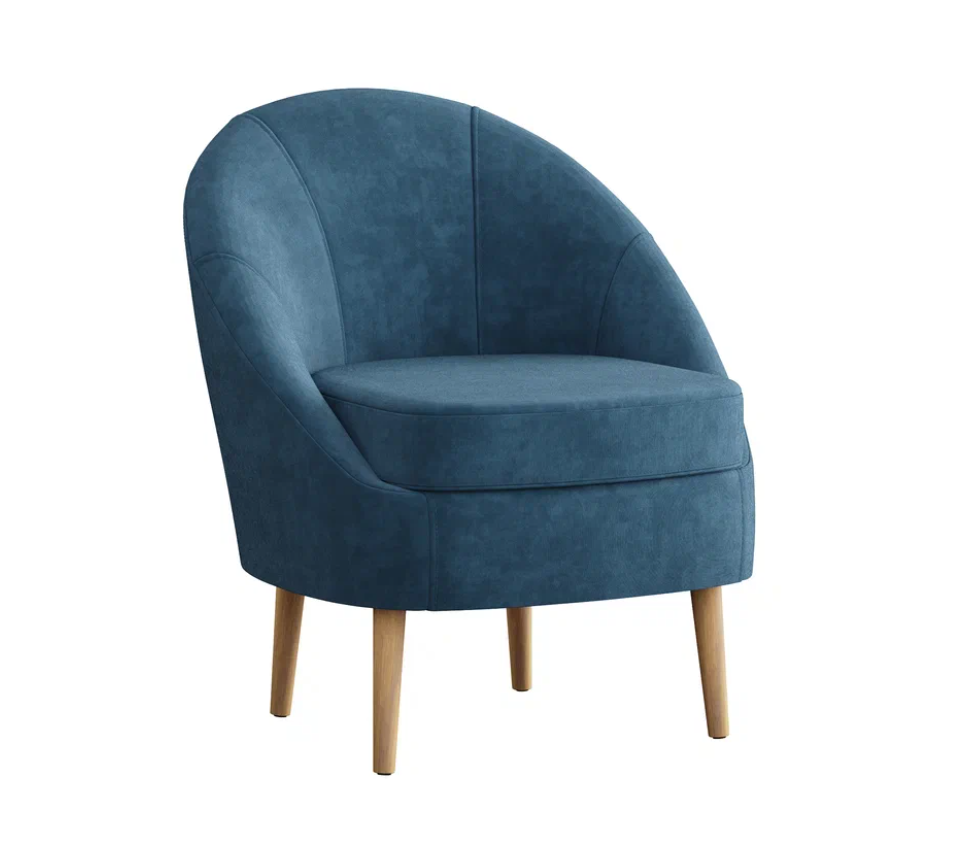 Кресло Сильва Комо Модель 005 Велюр Вивальди 13 Размеры: Высота 860мм Глубина 775мм Ширина 745мм