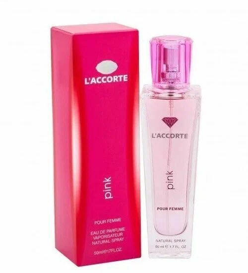 Парфюм KPK-Parfum L'Accorte Pink, цветочный, фруктовый, женский, 50мл