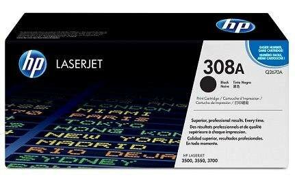Картридж HP Q2670A №308А, черный