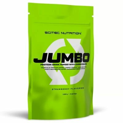 Гейнер Scitec Nutrition Jumbo 1320г Клубника
