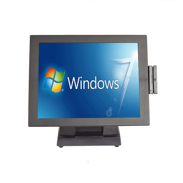 Сенсорный моноблок POSCenter START-2V2 (15", Resistive, J3455, RAM 8Gb, SSD M2 128Gb, MSR) без ОС