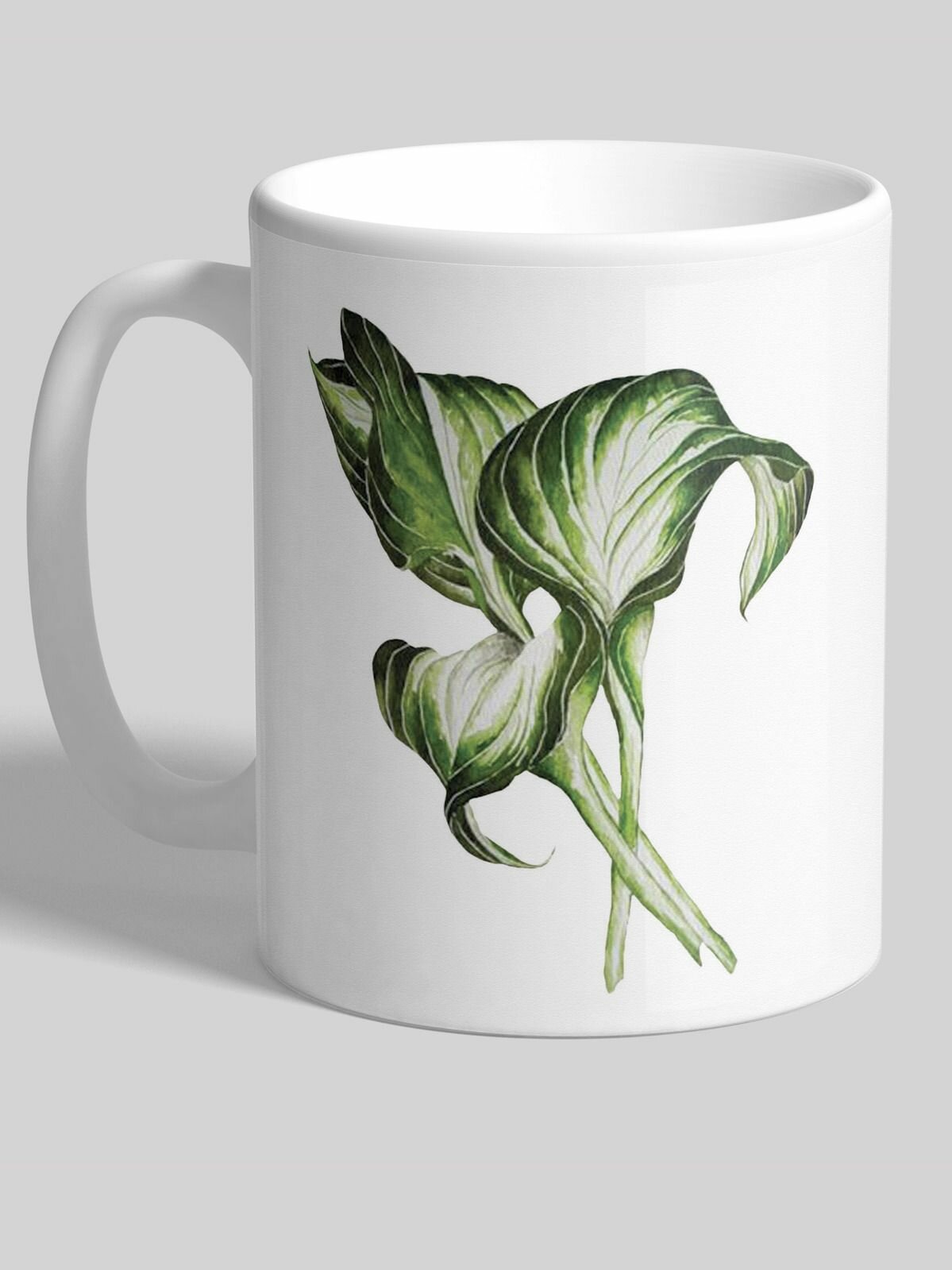 Кружка cooperative.moscow " Хоста цветок " (кружка с Хостой , Хоста , кружка с цветком, кружка Хоста , кружка с цветком , подарок с любовью, кружка с цветами, цветы, цветок, цветы Хосты, Хосты) , 330 мл, 1 шт