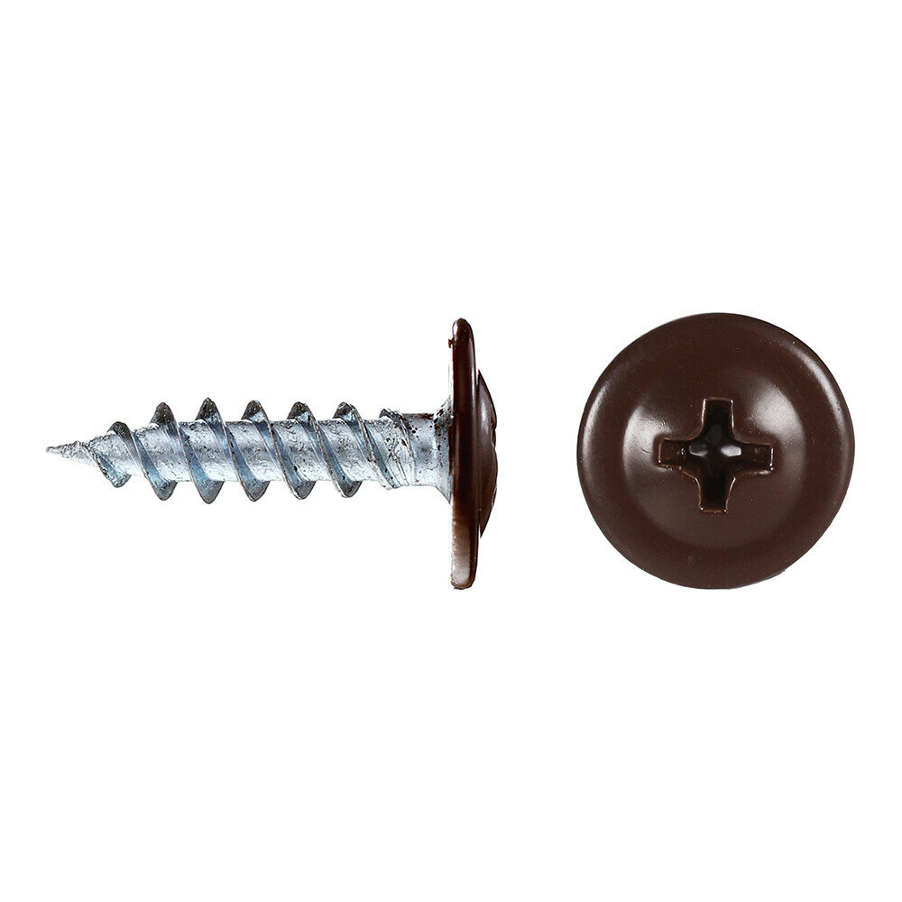 Саморезы клопы 16x4,2 мм Daxmer (200 шт.) коричневый RAL 8017 Daxmer 426564