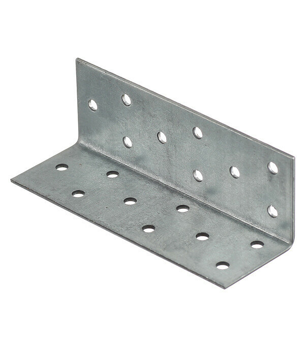 Уголок соединительный оцинкованный 40х40х120х2 мм 44890