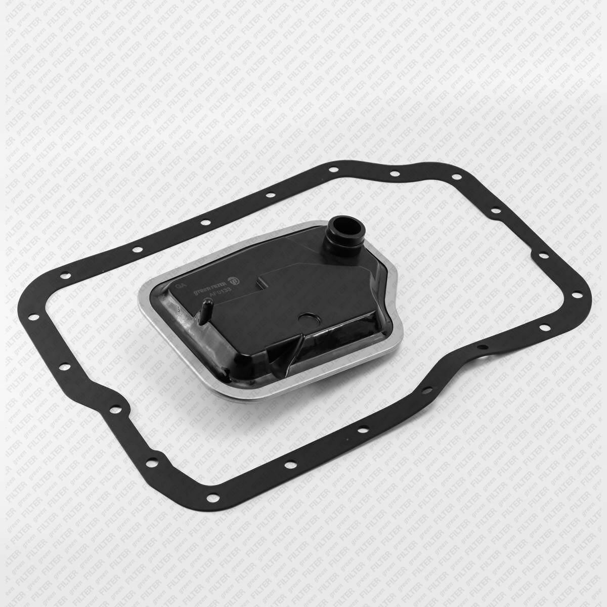 Фильтр АКПП с прокладкой для Форд Фокус 2, Симакс, Мазда 3, 6, Стэйшн AF0133 GREEN FILTER