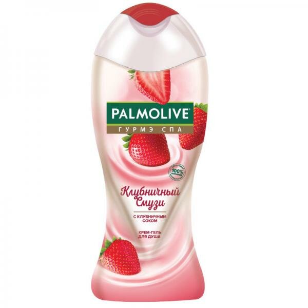Palmolive Гурмэ Спа - Клубничный Смузи Крем-гель для душа "с клубничным соком" 250 мл.
