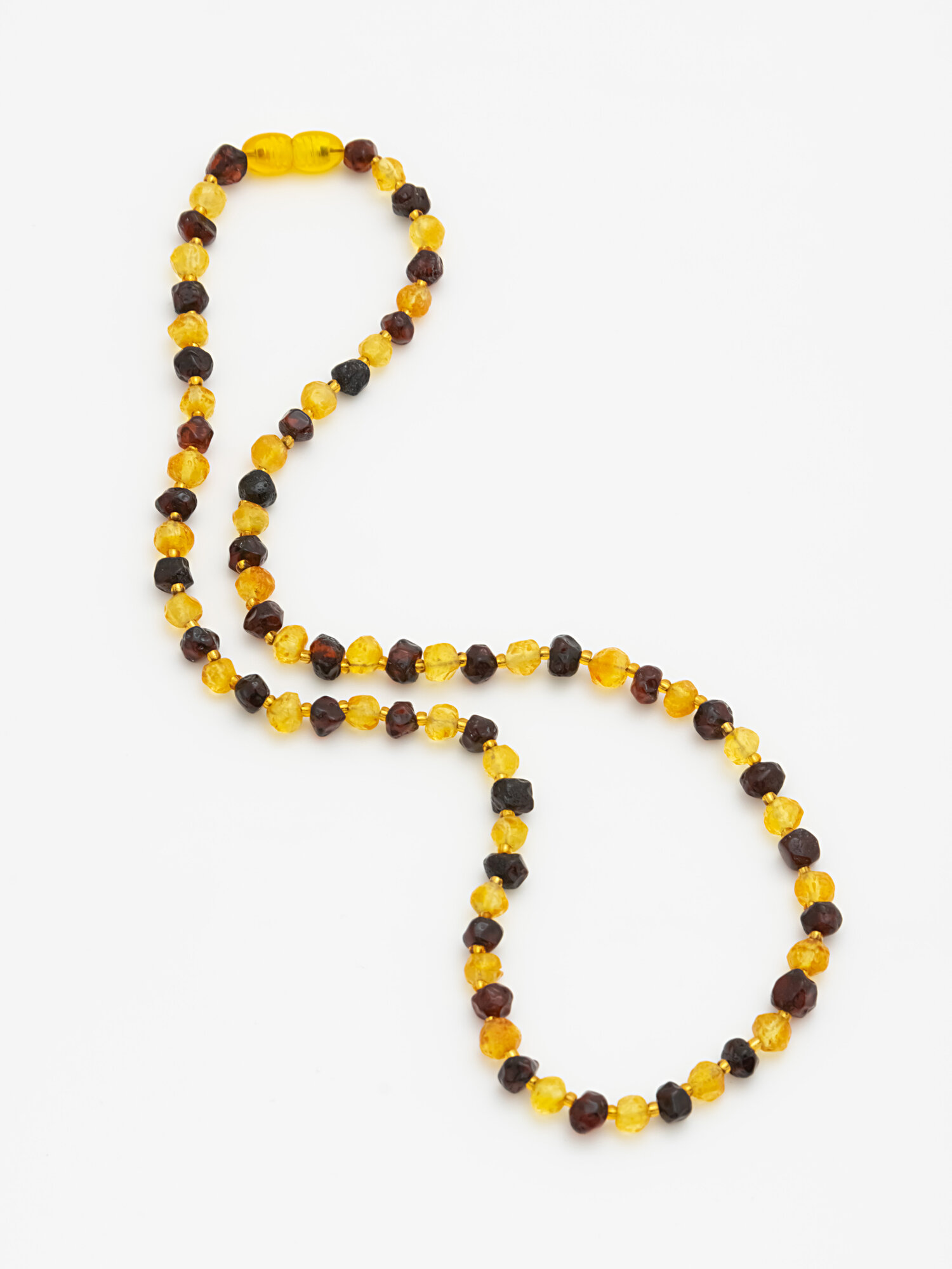 Бусы, янтарь