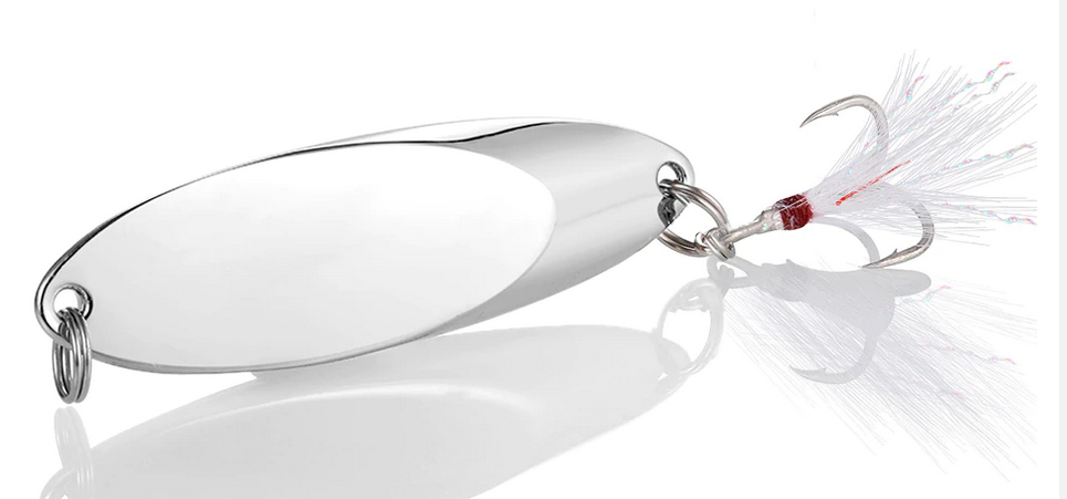 Блесна "Кастмастер Серебристый"#2 (18г, 5,7см), цвет серебристый