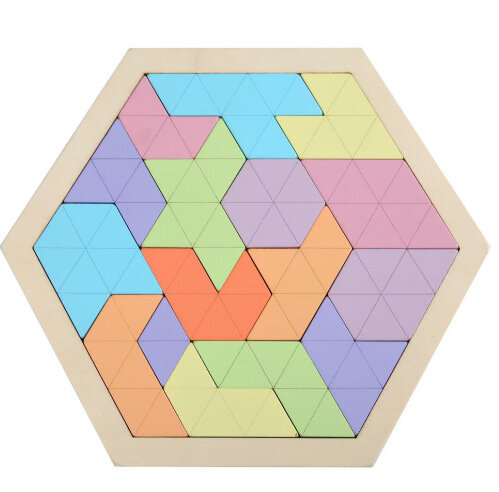 Трансграничная детская игрушка улей бук Танграм Учебные пособия для детского сада раннего образования Развитие