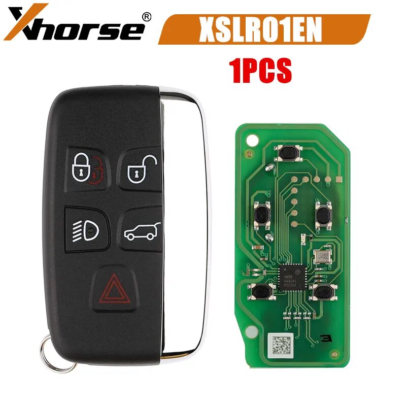 1 шт./лот Xhorse XSLR01EN для Land Rover Тип XM38 смарт-ключ, добавить 8A 4D