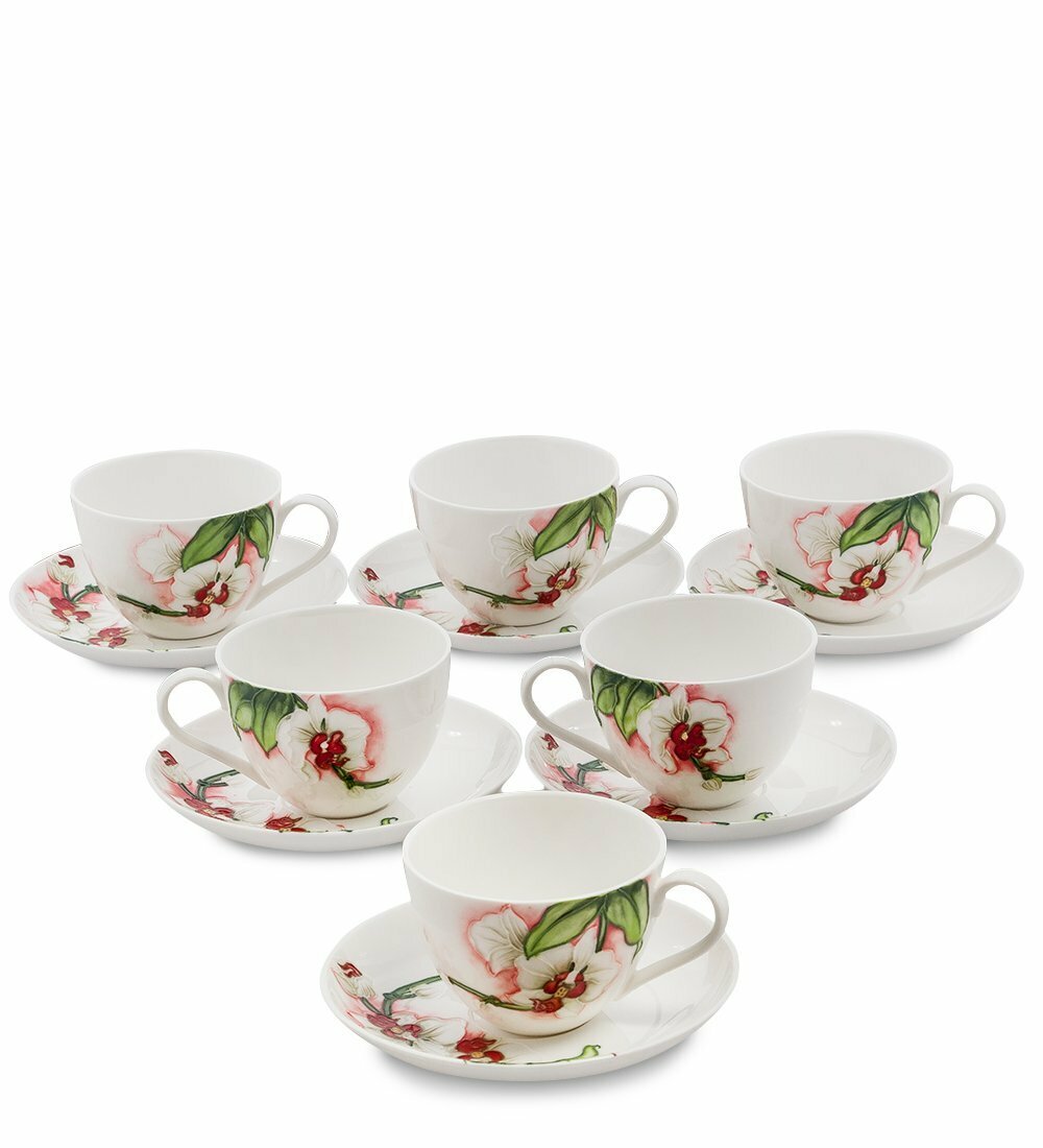 Чайный набор на 6 перс. Королевская орхидея (Pavone) A2071573