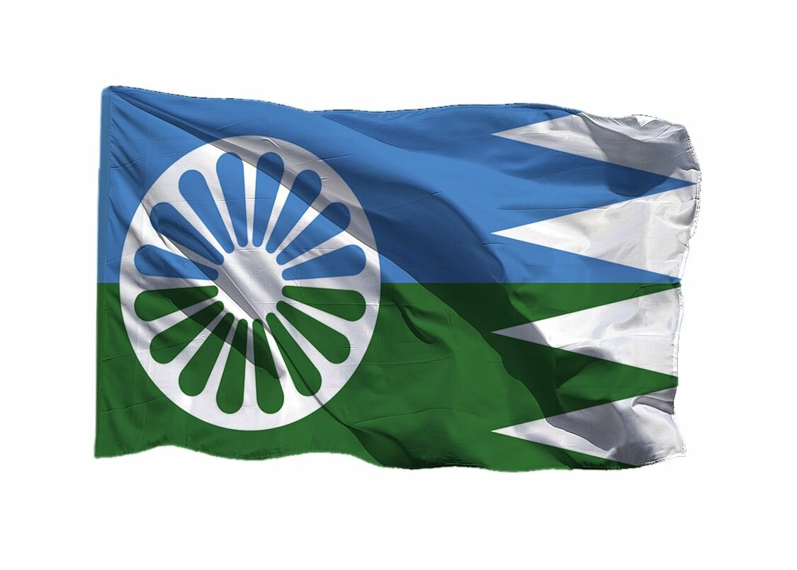 Флаг Цыганская Орда Metro Last Breath 90х135 см на шёлке для ручного древка