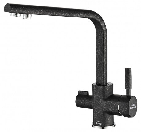 Смеситель для кухни Steel Hammer SH 909 Black CR