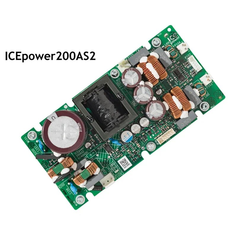 Цифровой Hi-Fi усилитель мощности DLhiFi ICEpower 200AS2 200 Вт + 200 Вт 2,0, Плата усилителя мощности для сцены и аудио