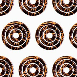 Форма-лист для декора блистершок спираль для шоколадных фигурок Pavoni / для тортов и десертов /Пластиковая форма для шоколадного декора / Товары для кондитеров