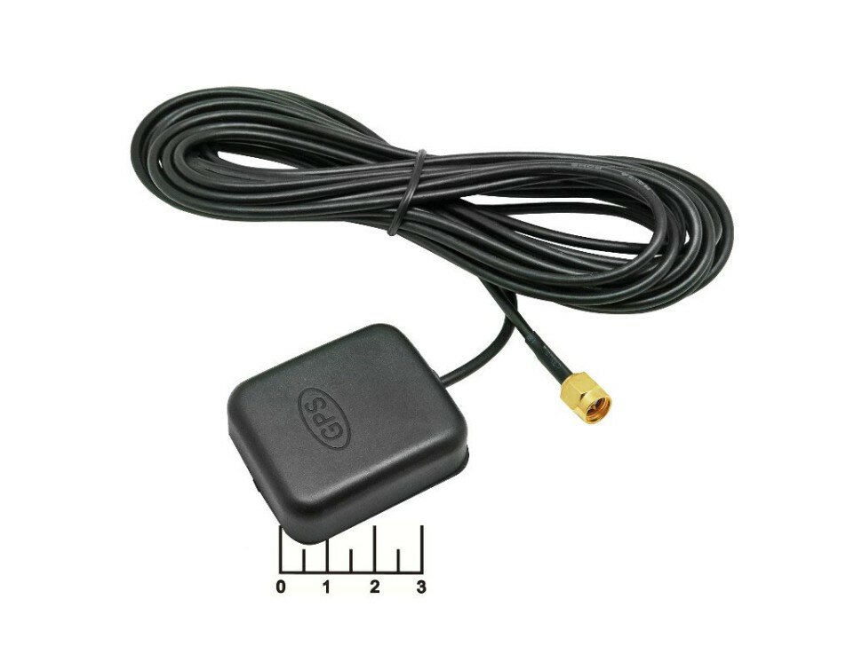 Антенна GPS Glonass-999 SMA-M 5м