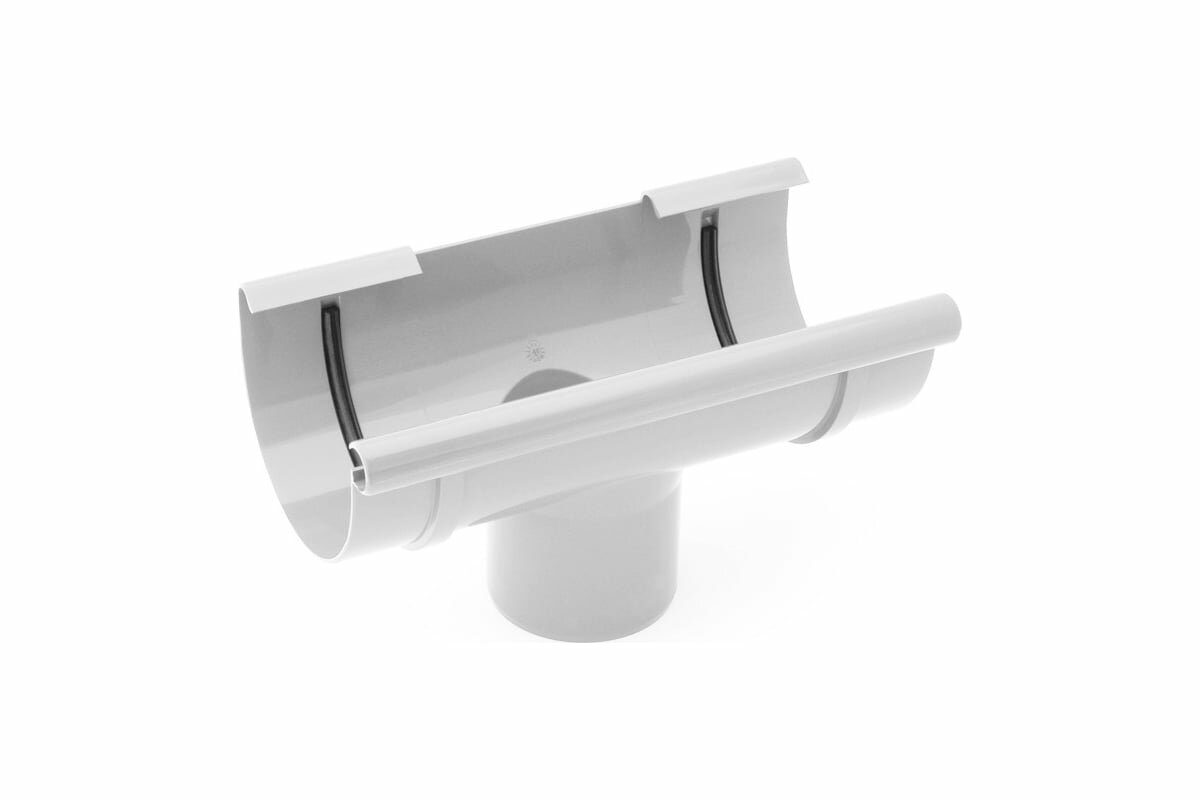 Сливная воронка BRYZA 125/90 мм белая 62-041 для монтажа сантехники и систем водоснабжения