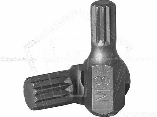 Бита spline м 6 (шестигр. 10мм, длина 30мм) сталь s2 jonnesway (d10m30m06a)
