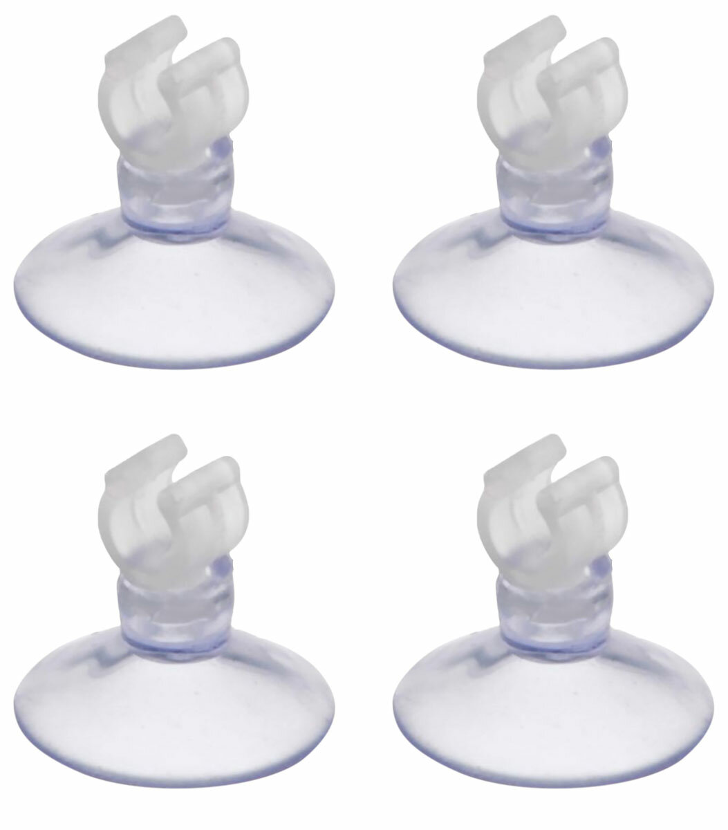 Присоска силиконовая с держателем 1,2 см Barbus Accessory 121 уп. 4 шт (1 шт)