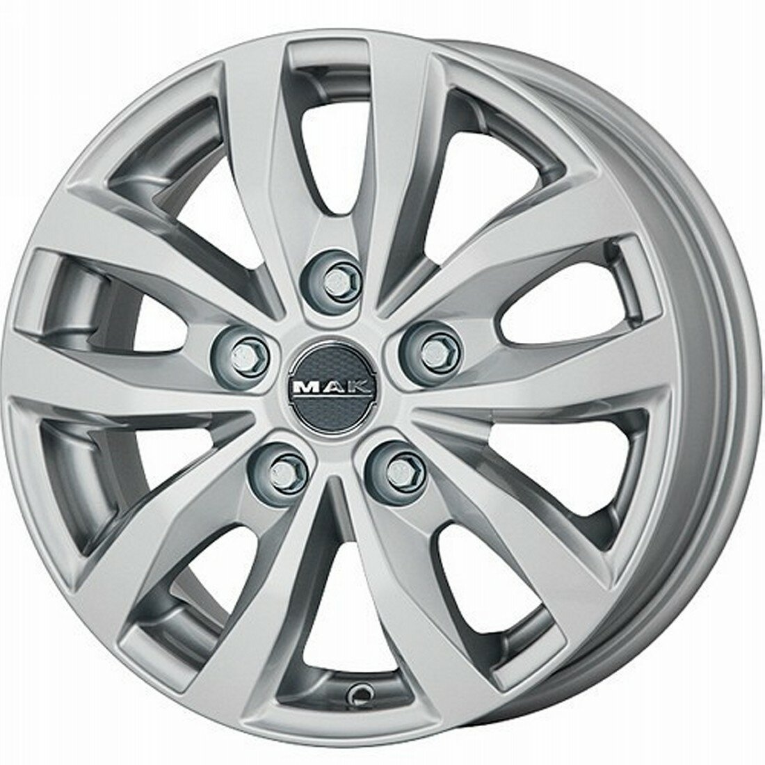 Колесный диск MAK Load 5 7x17 5x120 ET55 65,1 Silver литой для автомобиля