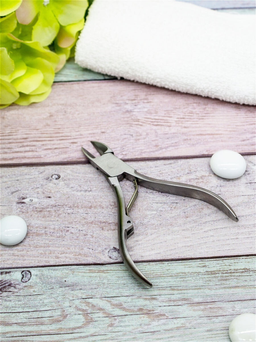 Кусачки педикюрные, 11.5 см, щипцы универсальные, педикюр для ногтей, на ногах, для вросших ногтей