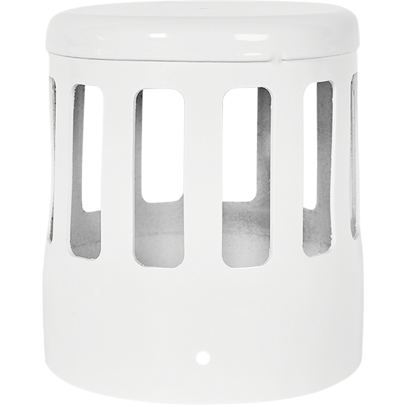 Наконечник D=80, горизонтального коаксиального дымохода, алюминий, ROMMER