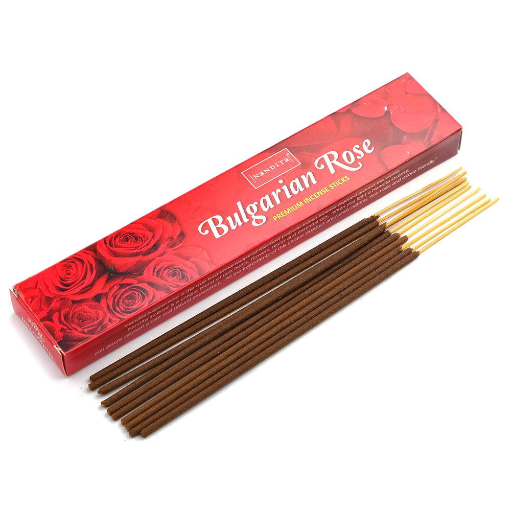 Масала благовония Nandita Bulgarian Rose (Болгарская роза) 15гр - 11шт