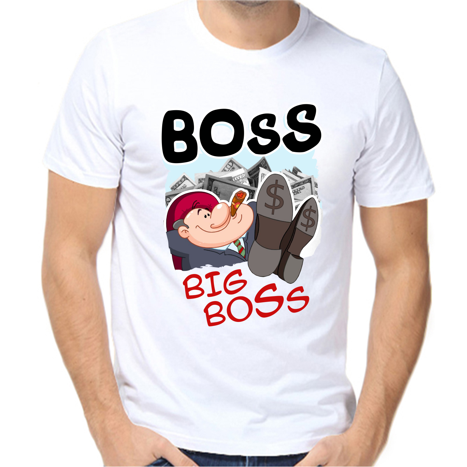 Футболка boss big boss